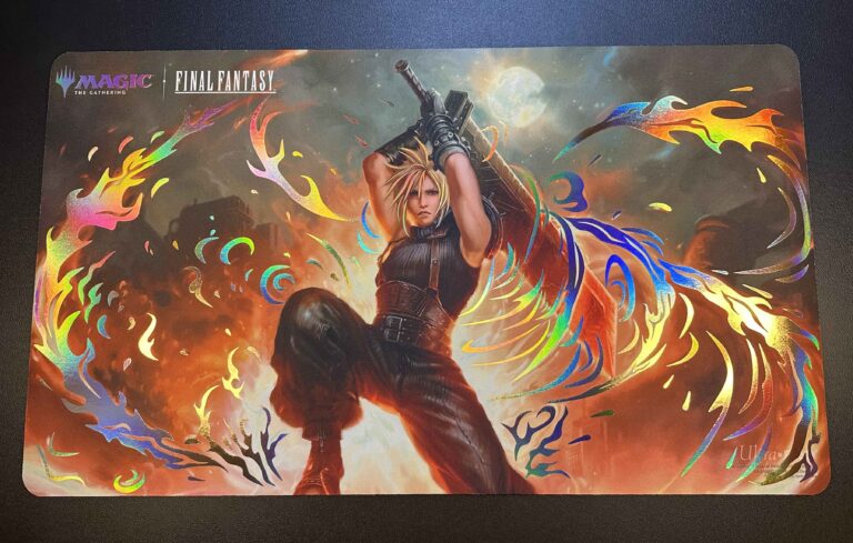 Foil "MTG - Final Fantasy: Cloud, Ex-Soldier" Playmat - Matified ...