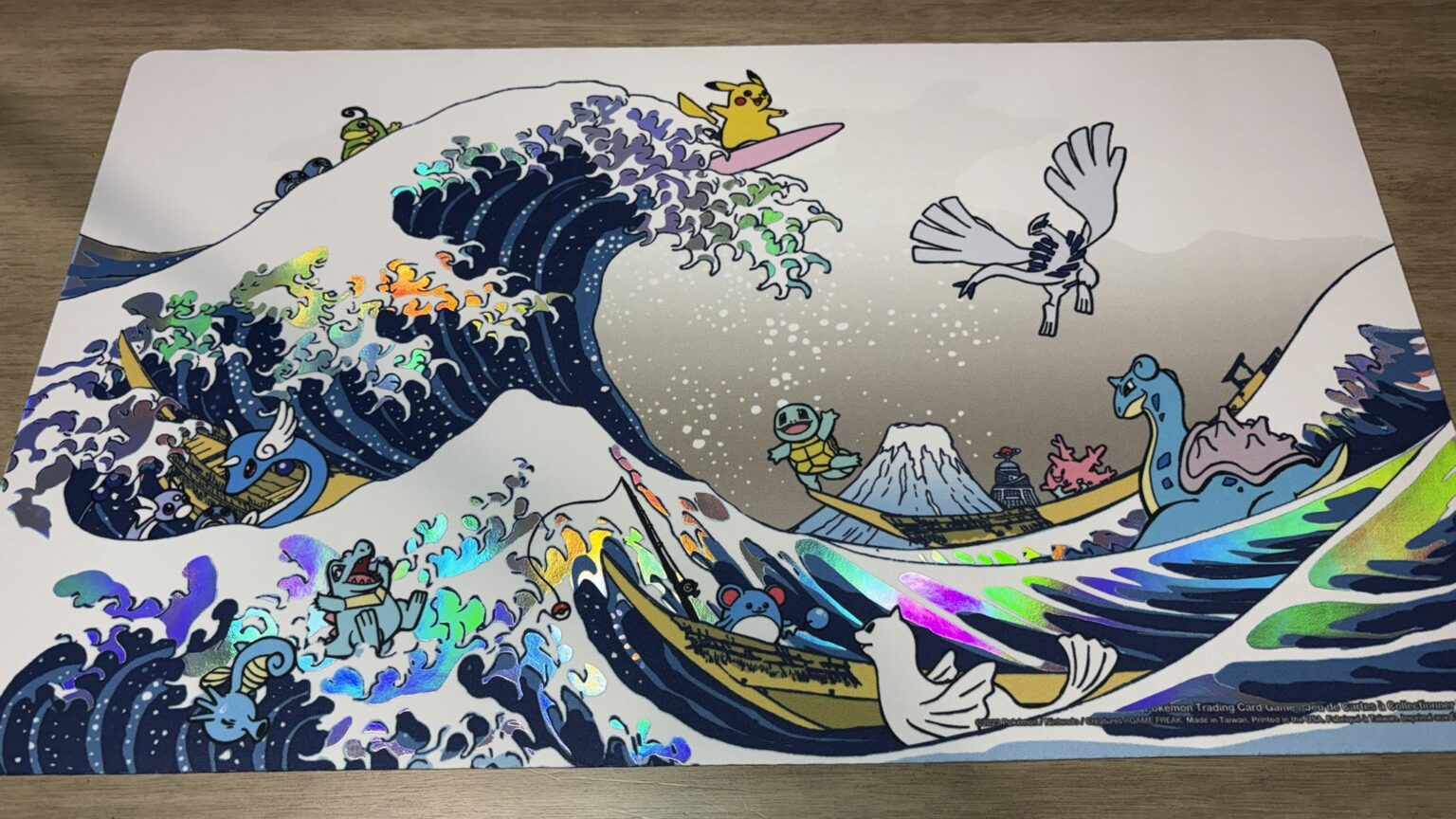 Foil "Pokémon TCG: Great Wave Pikachu & Friends" Playmat - Matified ...