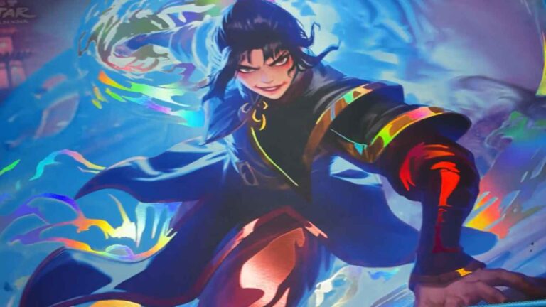 Foil "MTG - Avatar: The Last Airbender - Fire Lord Azula" Playmat ...