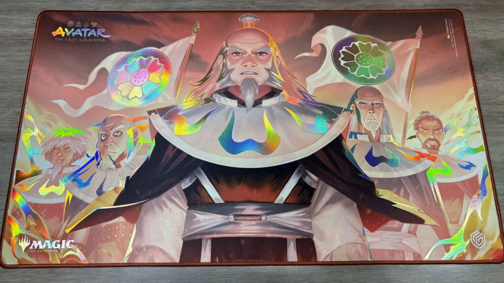 Foil "MTG - Avatar: The Last Airbender - Iroh, Grand Lotus" Playmat ...
