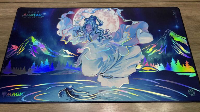 Foil "MTG - Avatar: The Last Airbender - Yue Moon Spirit" Playmat ...