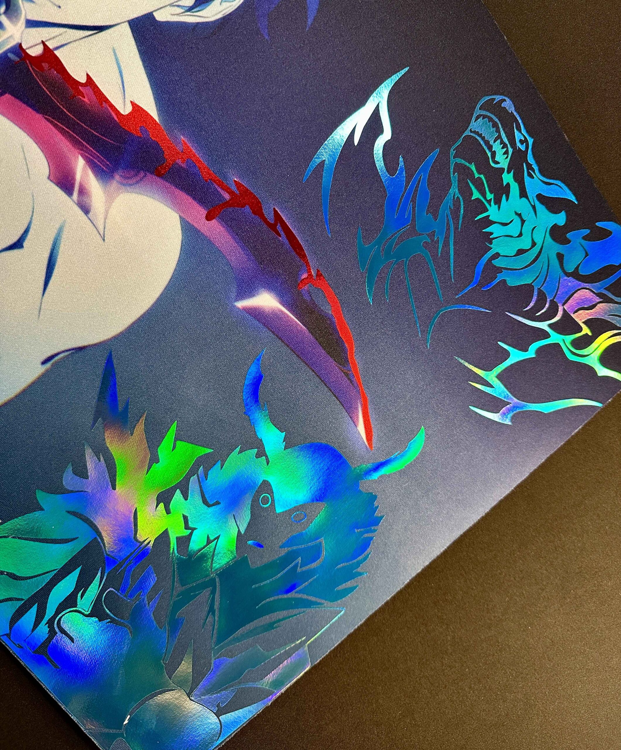 Foil "UniVersus: Solo Leveling – Hunter's Dagger" Playmat - Matified ...