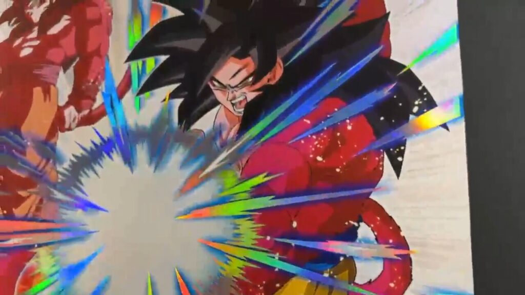 Foil "Dragonball Z: Super Saiyan 4 Goku" Playmat - Matified: Premium ...