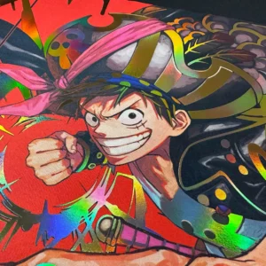 Foil "One Piece TCG: Luffy" Playmat - Matified: Premium Custom Playmats