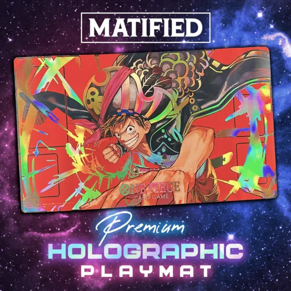 Foil "One Piece TCG: Luffy" Playmat - Matified: Premium Custom Playmats
