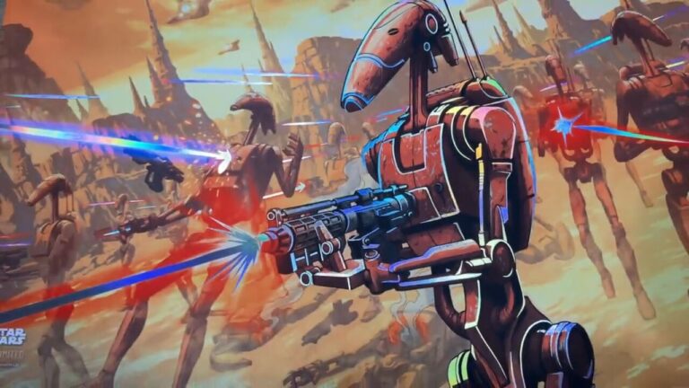 Foil "Star Wars: Battle Droids" Playmat - Matified: Premium Custom Playmats