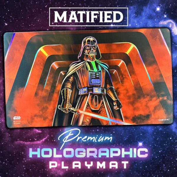 Foil "Star Wars: Darth Vader Unstoppable" Playmat - Matified: Premium ...
